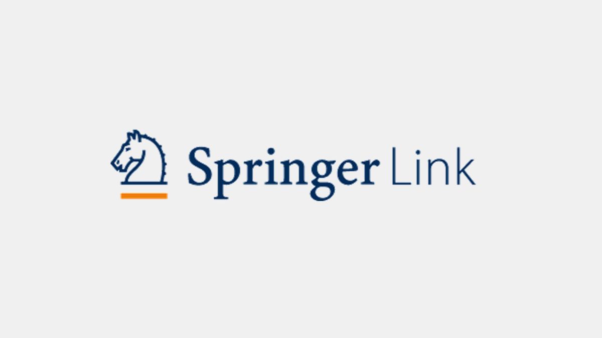springerlink2022 – RMUTT LIBRARY : ห้องสมุด สำนักวิทยบริการและเทคโนโลยี ...