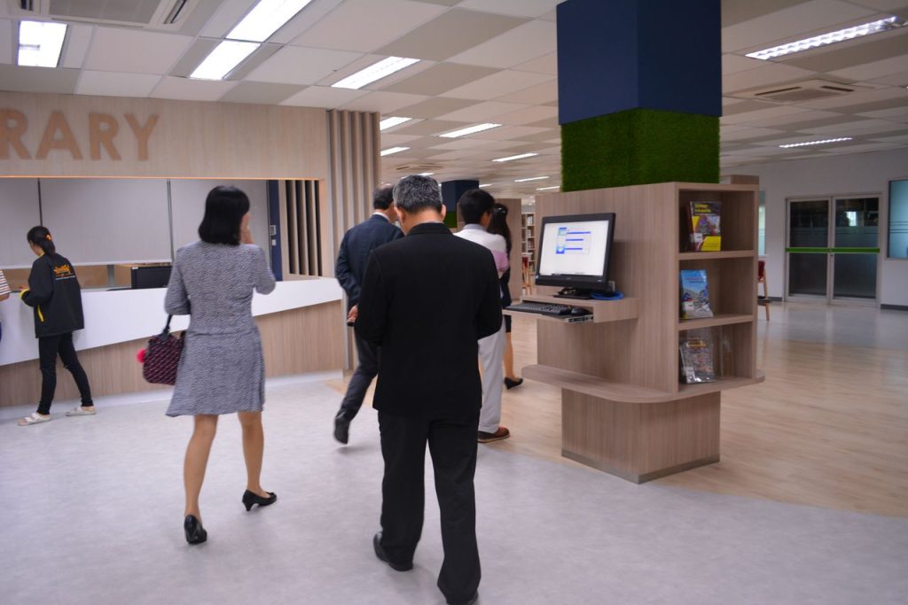 ภาพบรรยากาศการต้อนรับคณะผู้บริหารจาก Yeungnam University สาธารณรัฐ ...