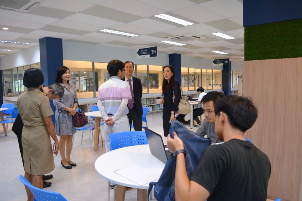 ภาพบรรยากาศการต้อนรับคณะผู้บริหารจาก Yeungnam University สาธารณรัฐ ...