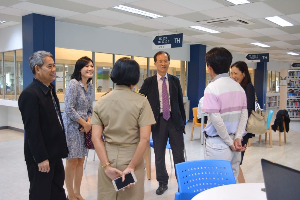 ภาพบรรยากาศการต้อนรับคณะผู้บริหารจาก Yeungnam University สาธารณรัฐ ...