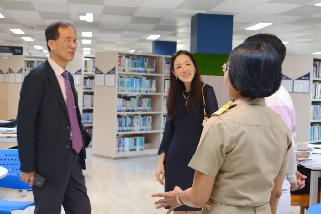 ภาพบรรยากาศการต้อนรับคณะผู้บริหารจาก Yeungnam University สาธารณรัฐ ...