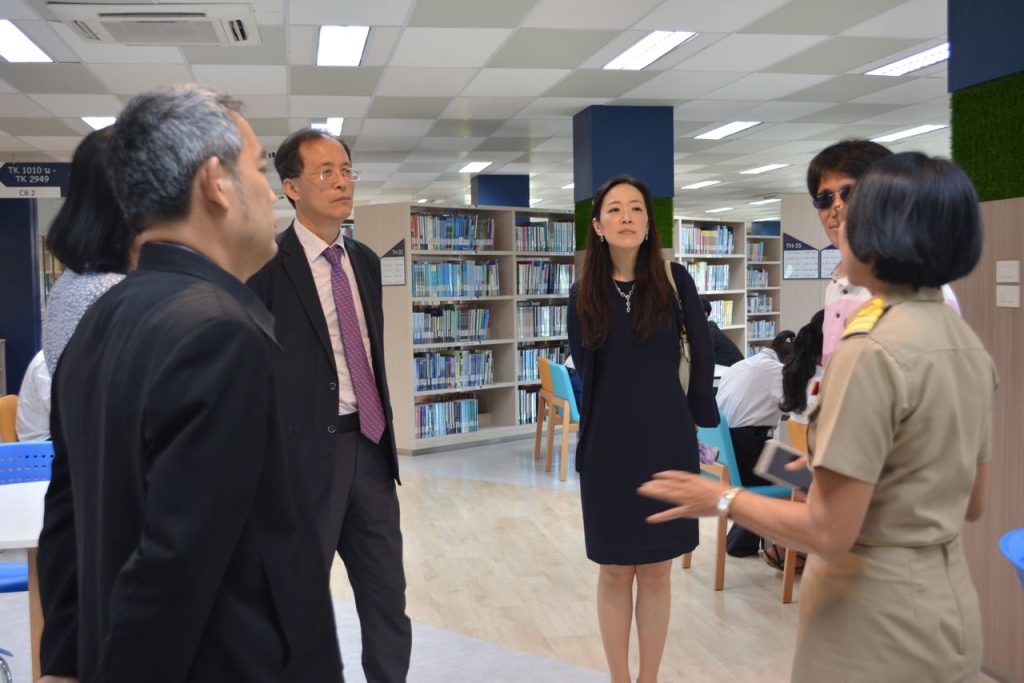 ภาพบรรยากาศการต้อนรับคณะผู้บริหารจาก Yeungnam University สาธารณรัฐ ...