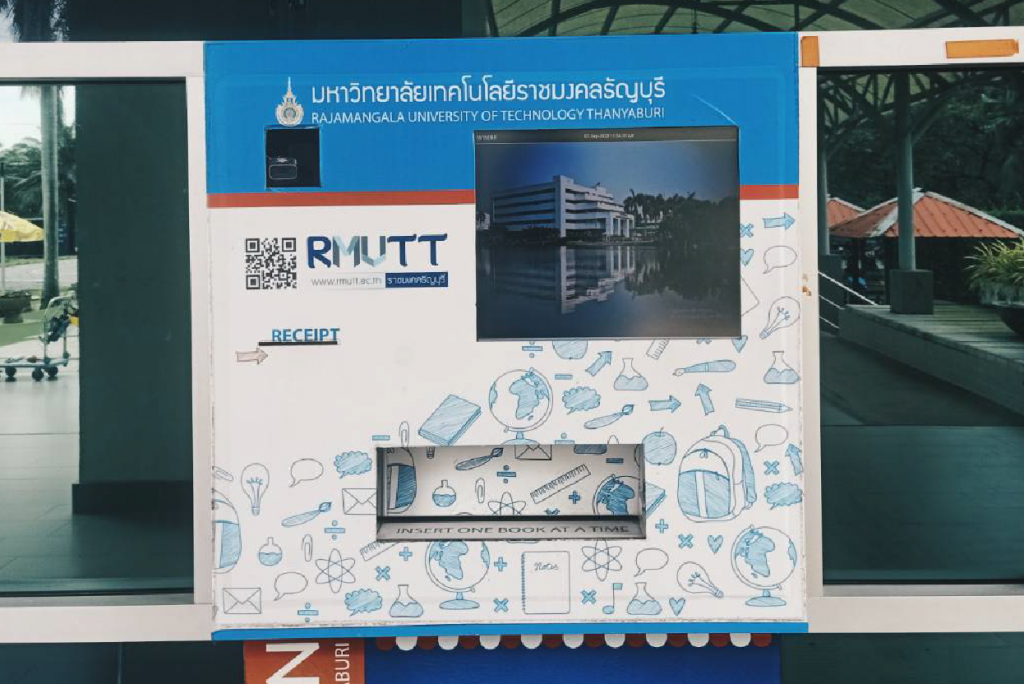Manual return via automatic machine – RMUTT LIBRARY : ห้องสมุด สำนัก ...